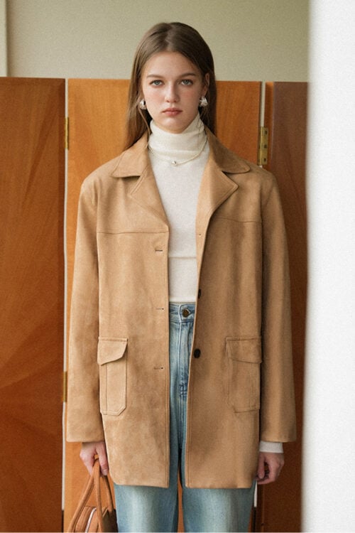 Women's Old Money Suede Blazer - SuedeBlazer® Official Online Site And ...