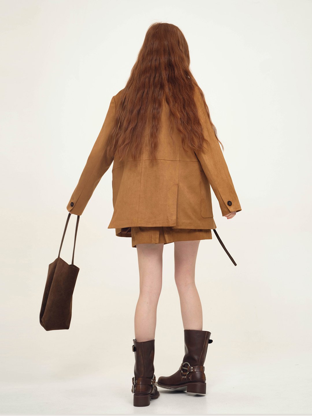 Women's Maillard Suede Blazer & Mini Skirt - SuedeBlazer® Official ...