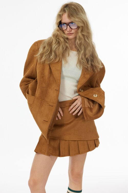 Women's Vintage Maillard Suede Blazer - SuedeBlazer® Official Online ...